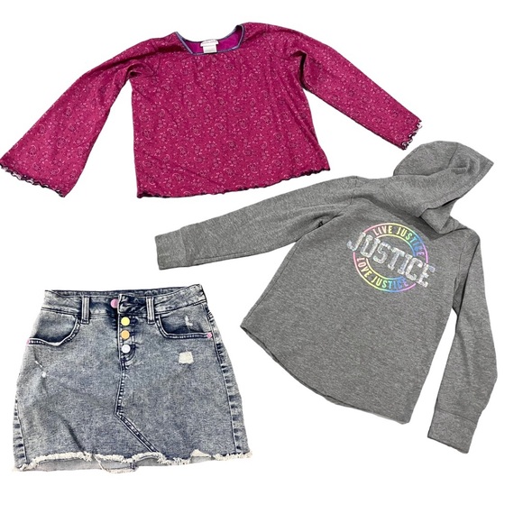 American Girl | Shirts & Tops | 3 Pieces Girls Sz 8 Med Clothes ...